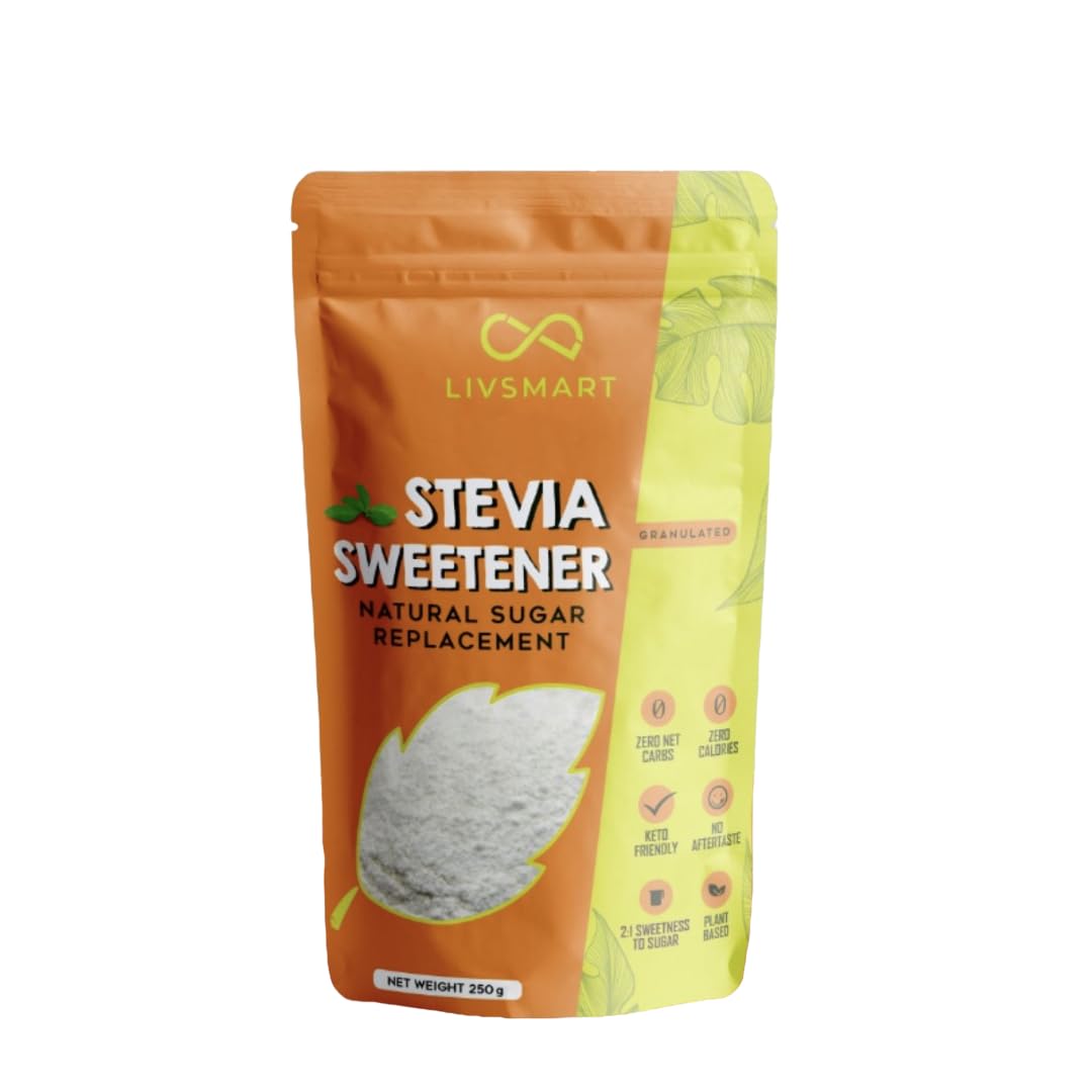 Livsmart Stevia Sweetener Granulated 250g – Biorganic