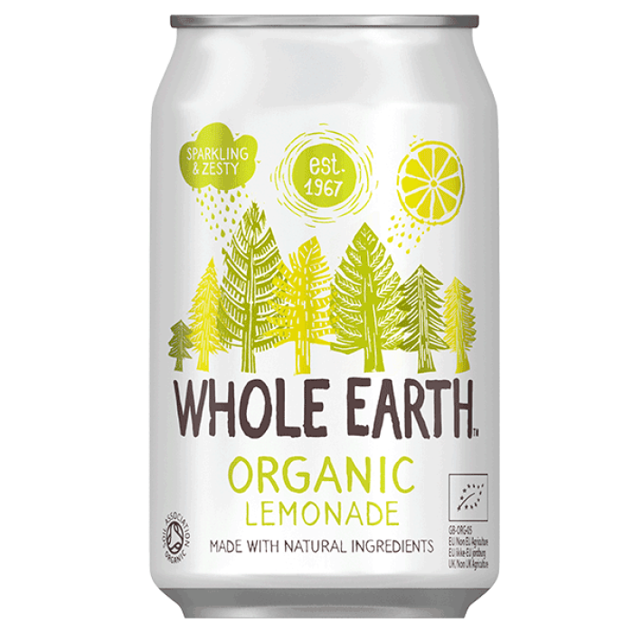 Whole Earth Lemonade - cans 330ml – Biorganic