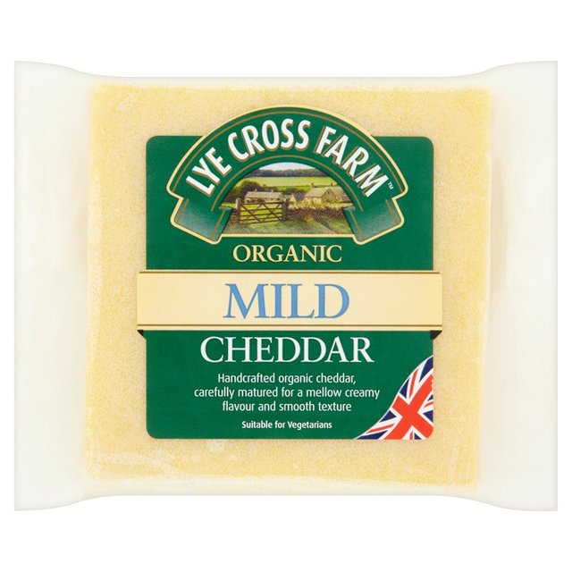 Lye Cross Organic Mild Cheddar Block - 245g – Biorganic