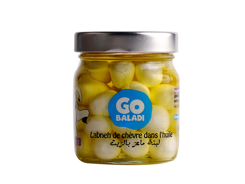 Go Baladi Goat Labneh with Olive Oil 300g – Biorganic