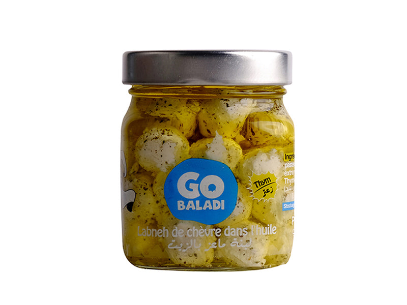 Go Baladi Goat Labneh with Zaatar 280g – Biorganic