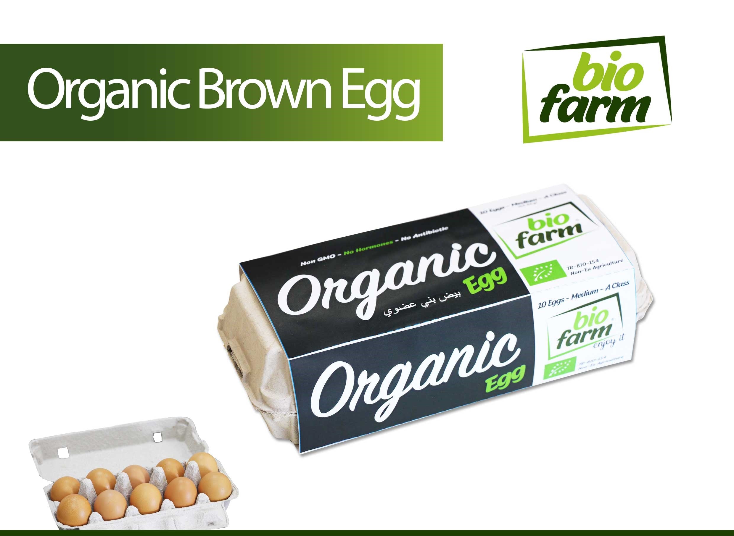 Bio Farm Organic Eggs 10s Medium – Biorganic